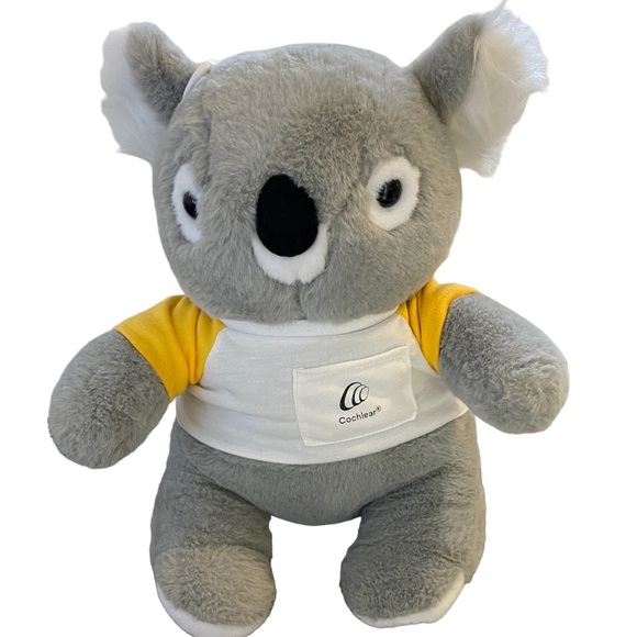 None | Toys | Cochlear Kaci Koala Bear Stiffed Plush 2 Wearing Device ...